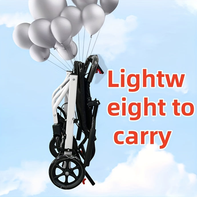 Ultra Lightweight Travel Wheelchair - Foldable, Portable Design – Eeeza ...